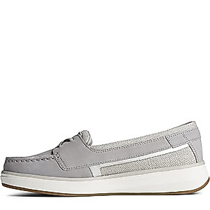 Sperry Women's Freshfish Boat Shoe, Grey, 10
