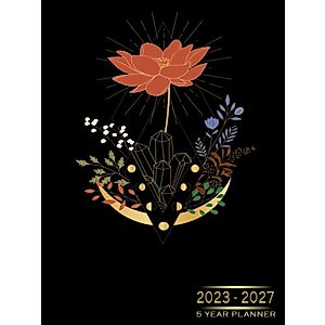 5 Year Planner 2023-2027: Professional and Elegant Cover, Nice Gift for Anyone