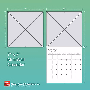 Mustang OFFICIAL 2022 7 x 7 Inch Monthly Mini Wall Calendar with Foil Stamped Cover, Ford Motor Muscle Car