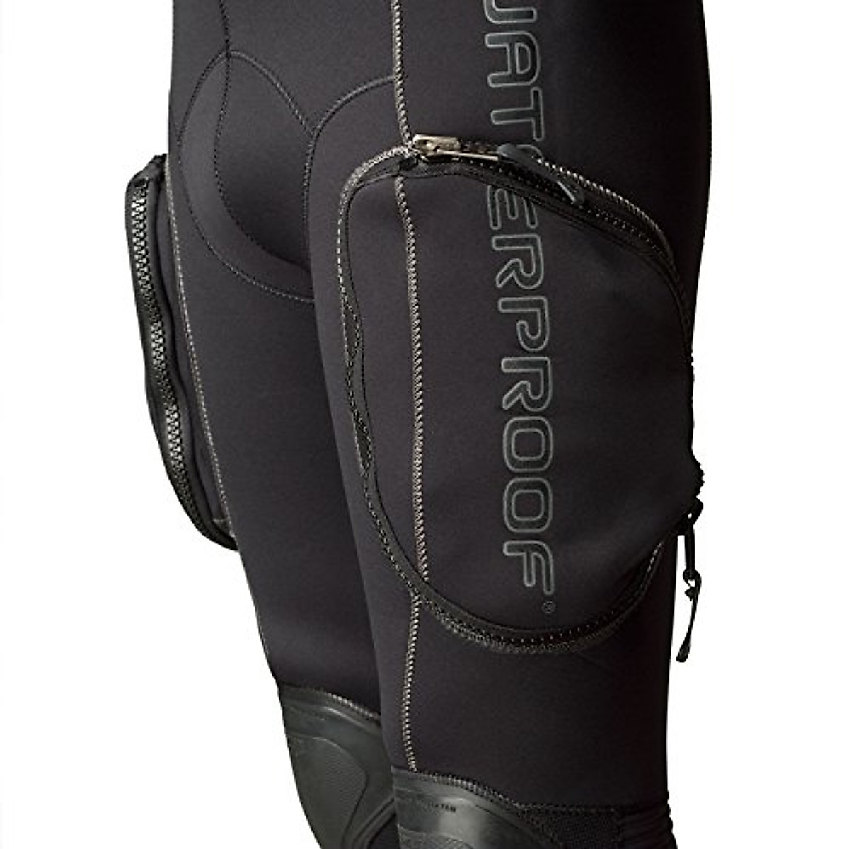 Waterproof Mens SD Combat 7mm Semi-Dry Wetsuit, Large