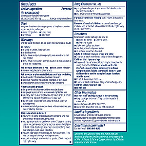 Nasonex 24Hr Allergy Nasal Spray - 60 Spray