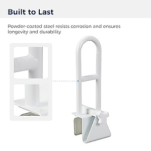 Drive Medical 12036 Handicap Grab Bar, White