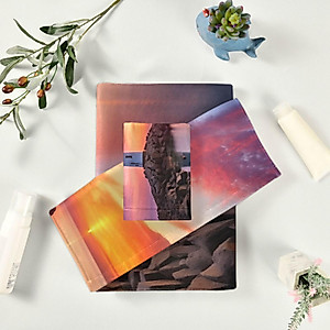 Flradish Lighthouse Towels 3 Pack Bath Towels for Bathroom Set Soft Cotton Highly Absorbent Lightweight & Quickdry Towel Set 1 Bath Towel,1 Hand Towel,1 Washclothe