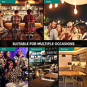 YITAHOME LED Lighted Liquor Bottle Display Shelf Supports USB & Power Bank, 3-Step 40-inch Bar Liquor Alcohol Shelf for Home Decoration Counter Party, Acrylic Whiskey Rack Stand with Remote & App Control