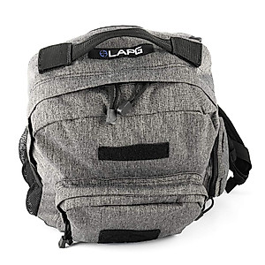 LAPG Commuter Backpack, School Backpack, Hydration Compatible Small Backpack - Black