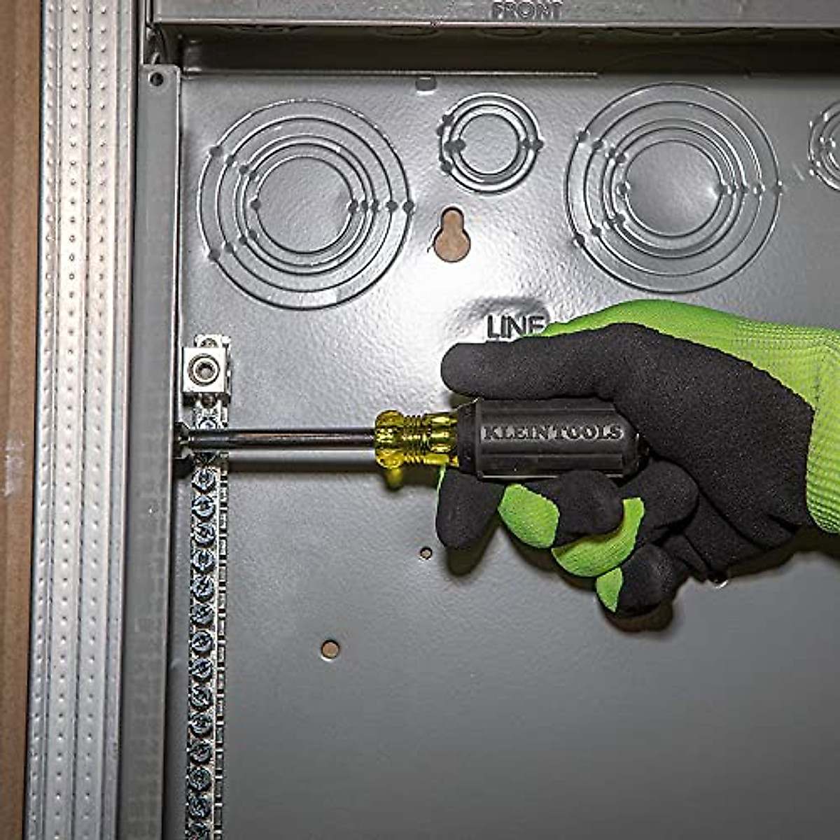 Klein Tools 630-1/2 1/2-Inch Nut Driver, 3-Inch Shaft, Cushion-Grip