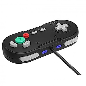 Retro-Bit Legacy GC Wired Controller - for Gamecube & Wii - Black