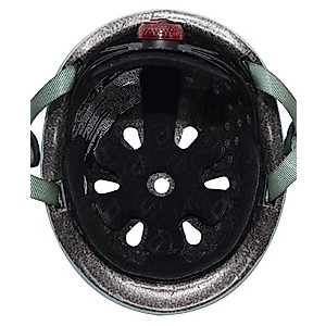 Scoot and Ride - Matte Finish Kid's Helmet with Adjustable Straps (Rose, Small-Medium) - Includes LED Safety Light and Soft Fleece Padding for Extra Protection