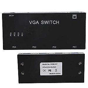 Connectors Internal Computer Cables Micro USB Computer Cables VGA Switcher 4 in 1 Out VGA Splitter Switch Box Video Converter for