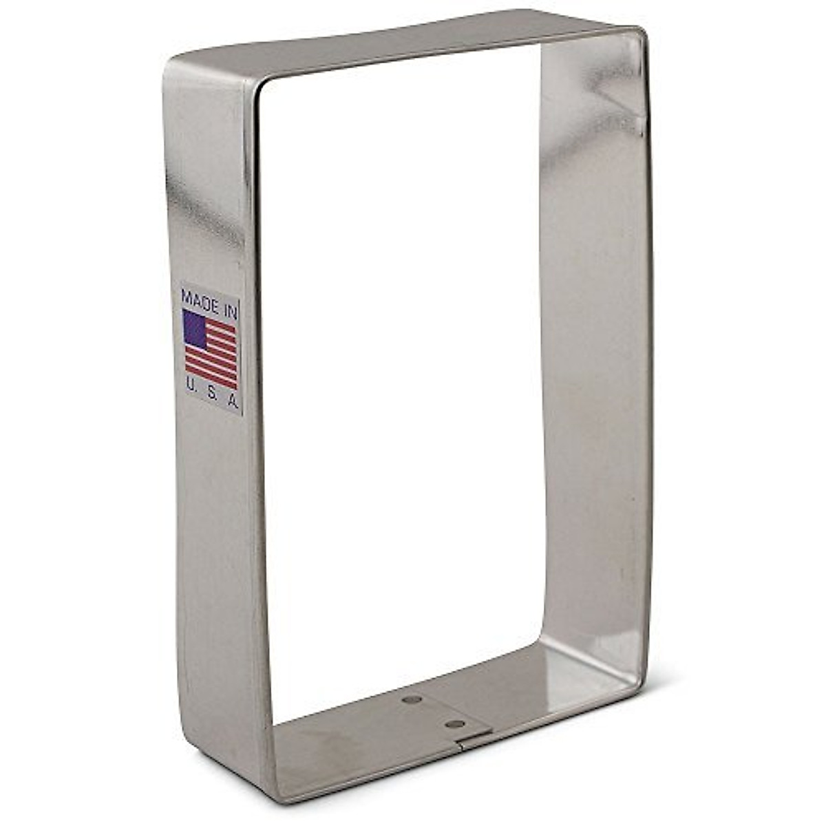 Rectangle Cookie Cutter 4" Made in USA by Ann Clark