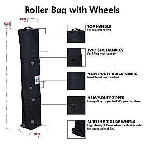 E-Z UP SR9104BL Sierra II 10 by 10-Feet Canopy, Blue