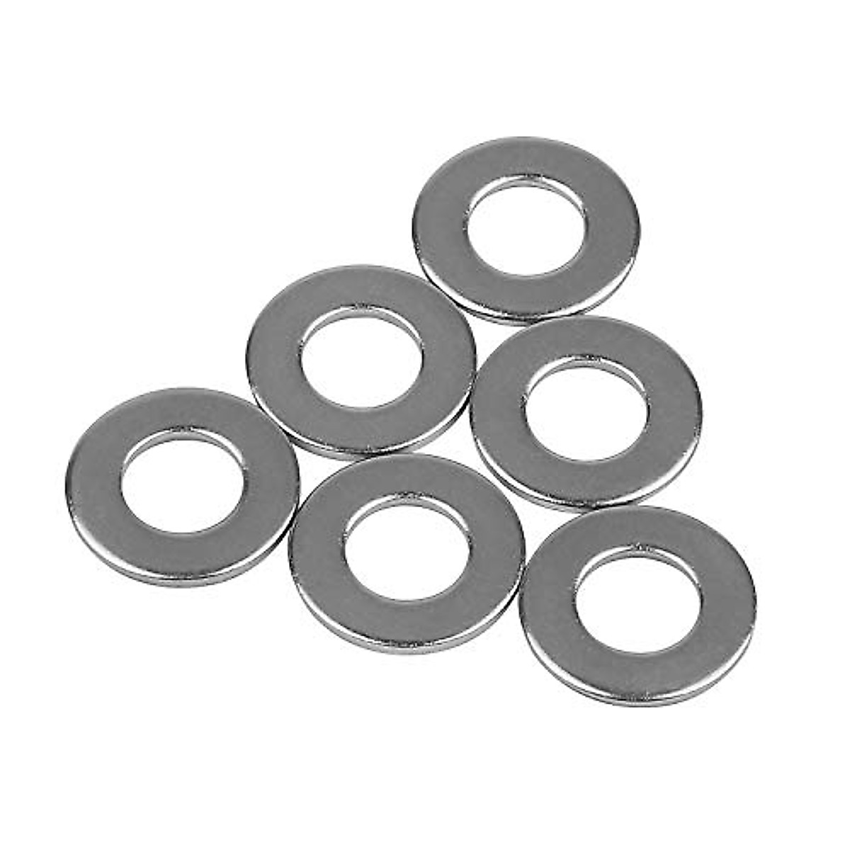 Favordrory 5/16 Inch Stainless Flat Washer, 3/4 Inch Outside Diameter, 304 Stainless Steel, 100 Pieces