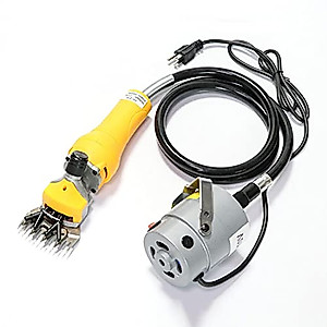 SHengwin Electric Sheep Clippers, 1000W Professional Wool Shearing Machine 110V Sheep Shears with 2 Blades