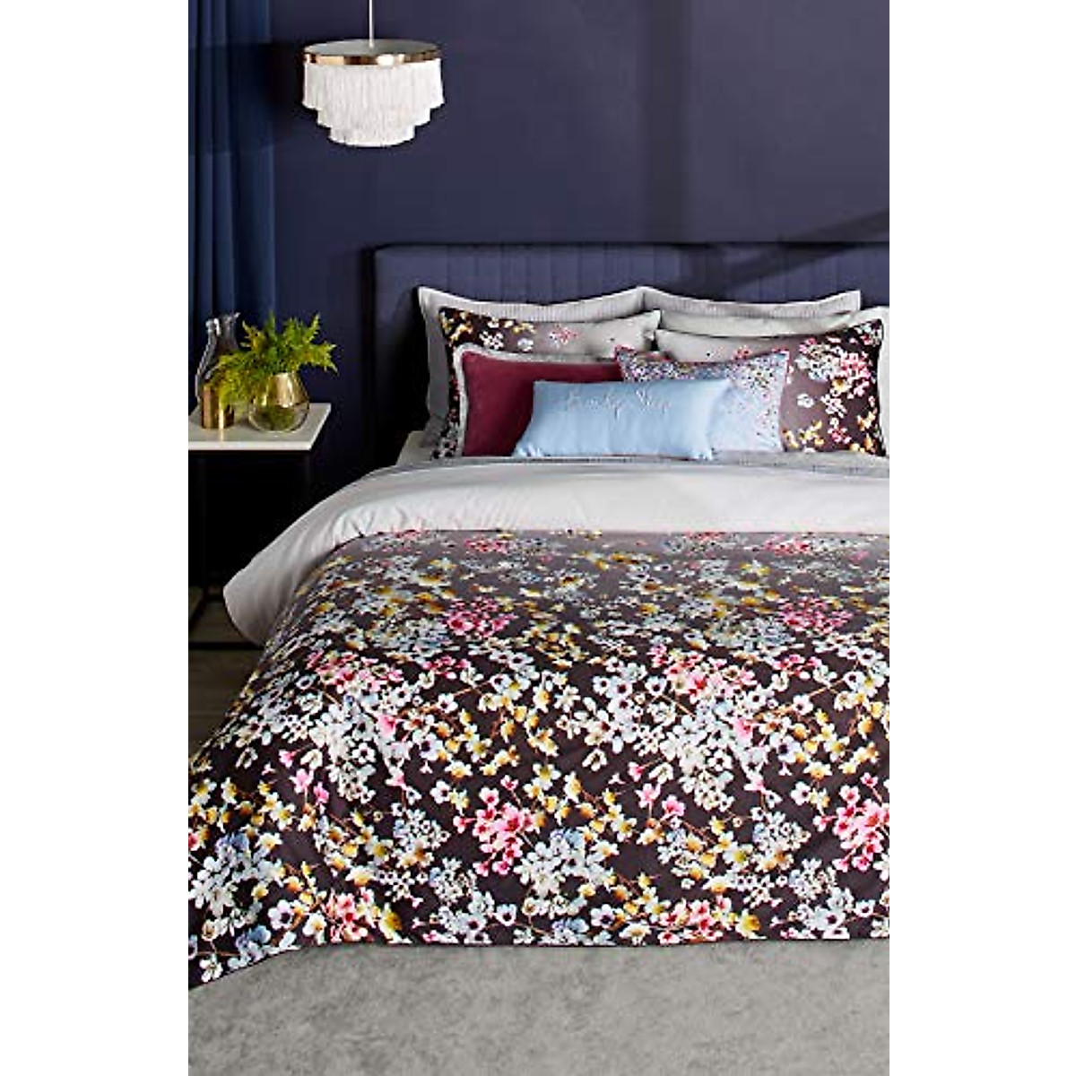 Ted Baker Jasmine Duvet Set, Full/Queen, Black