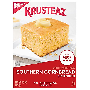 Krusteaz Southern Cornbread and Muffin Mix 11.5 Ounce (Pack of 12)