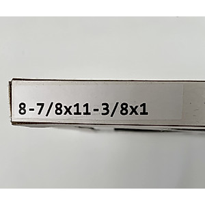 Honeywell DH65 or DR65 Dehumidifier 9 x 11 x 1 Carbon Replacement Filter 12-Pack