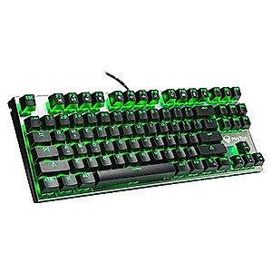Meetion RGB Backlit Blue Switch Mechanical Gaming Keyboard MT-MK04