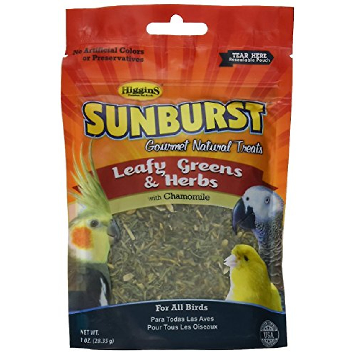 Higgins Sunburst Leafy Greens And Herbs 1 Ounce.
