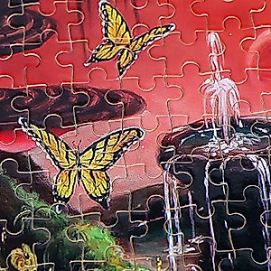 Ingooood- Jigsaw Puzzle 1000 Pieces for Adult- Fantasy Series- Magic House_IG-0585 Entertainment Wooden Puzzles Toys