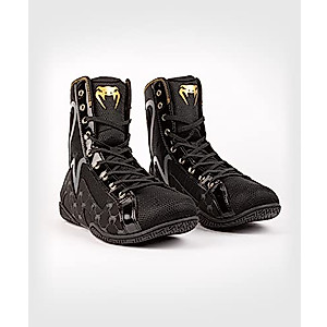 VENUM Elite Evo Monogram Boxing Shoes - Black