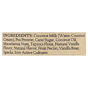 siggi's Plant-Based Coconut Blend, Vanilla – Dairy Free Snack, More Protein Than Sugar, Blue, 24 Oz