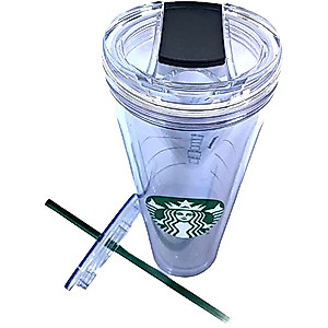 Starbucks Company Cold-To-Go Cup Accessory Lid Straw Alternative for Venti & Grande Tumbler