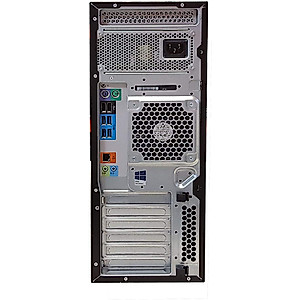 Z440 Gaming Workstation Rig Xeon E5-1650 v3 3.5GHz 6-Core 16GB DDR4 RAM 256GB SSD + 1TB HDD GTX 1060 6GB Win10 Pro USB 3.0 (Renewed)