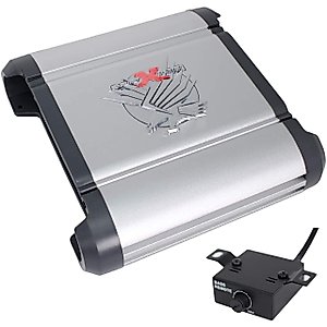 SoundXtreme Audio System ST1000.2 Stereo Car Amplifier - 2000 Watt Amp, 2/4 Ohm Stable, Class A/B, Mosfet Power Supply, Remote Subwoofer Control, Subwoofer Amplifier