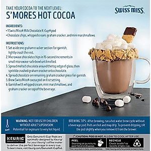 Swiss Miss Milk Chocolate Hot Cocoa Keurig Single-Serve K Cup Pods, 28 Count