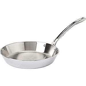 Viking Culinary Contemporary 3-Ply Stainless Steel Nonctick Fry Pan, 10 Inch, Ergonomic Stay-Cool Handle, Dishwasher, Oven Safe, Works on All Cooktops including Induction