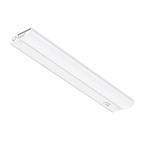 GETINLIGHT Dimmable Hardwired Only Under Cabinet LED Lights, 18-inch, Daylight White(5000K), Matte White Finished, ETL Listed, IN-0201-12-WH-50