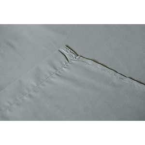 LONDON LINENS Soft Microfiber Massage Table Sheets Set 3 Piece Set - Includes Massage Table Cover, Massage Fitted Sheet, and Massage Face Rest Cover (Stone)