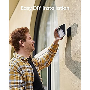 eufy Security Solar Wall Light Cam S120, Solar Security Cameras Wireless Outdoor, 2K Camera, Forever Power, Motion Activated Light, AI Detection, IP65 Waterproof, Spotlight, No Monthly Fee