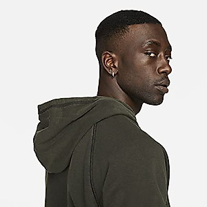 NIke Jordan Dri-FIT Zion Men's Cutoff Hoodie (Medium, Black/White)