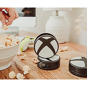 Xbox Logo Heavy Duty Chip Clips, Set of 4 | Plastic Bag Clamps For Snacks and Food Storage With Air Tight Seal Grip | Useful Home & Kitchen Decorations, Cute Video Game Gifts and Collectibles