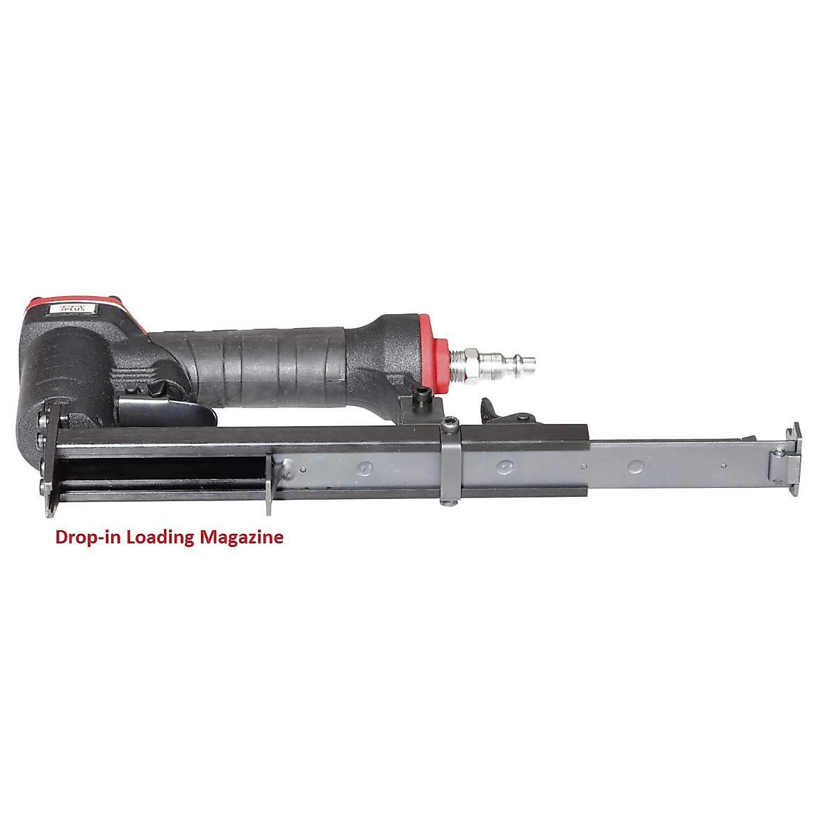 3PLUS H7116SP 22 Gauge 3/8-Inch Crown Pneumatic Upholstery Stapler for 71 Series Staples, 1/4-Inch to 5/8-Inch