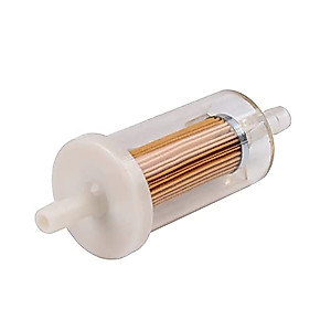 Hipa Pack-Of-2 695666 Fuel Filter for 845125 691035 493629 John Deer D100 D105 D110 D120 D125 D130 D140 D150 D155 D160 D170 L105 L108 L111 L120 L118 LA120 LA130 LA125 LA115 LA105 Lawn Mower Tractor