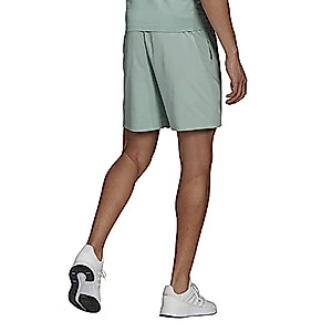 adidas Men's Tall Size Essentials Tie-Dyed Inspirational Shorts, Hazy Green, Small