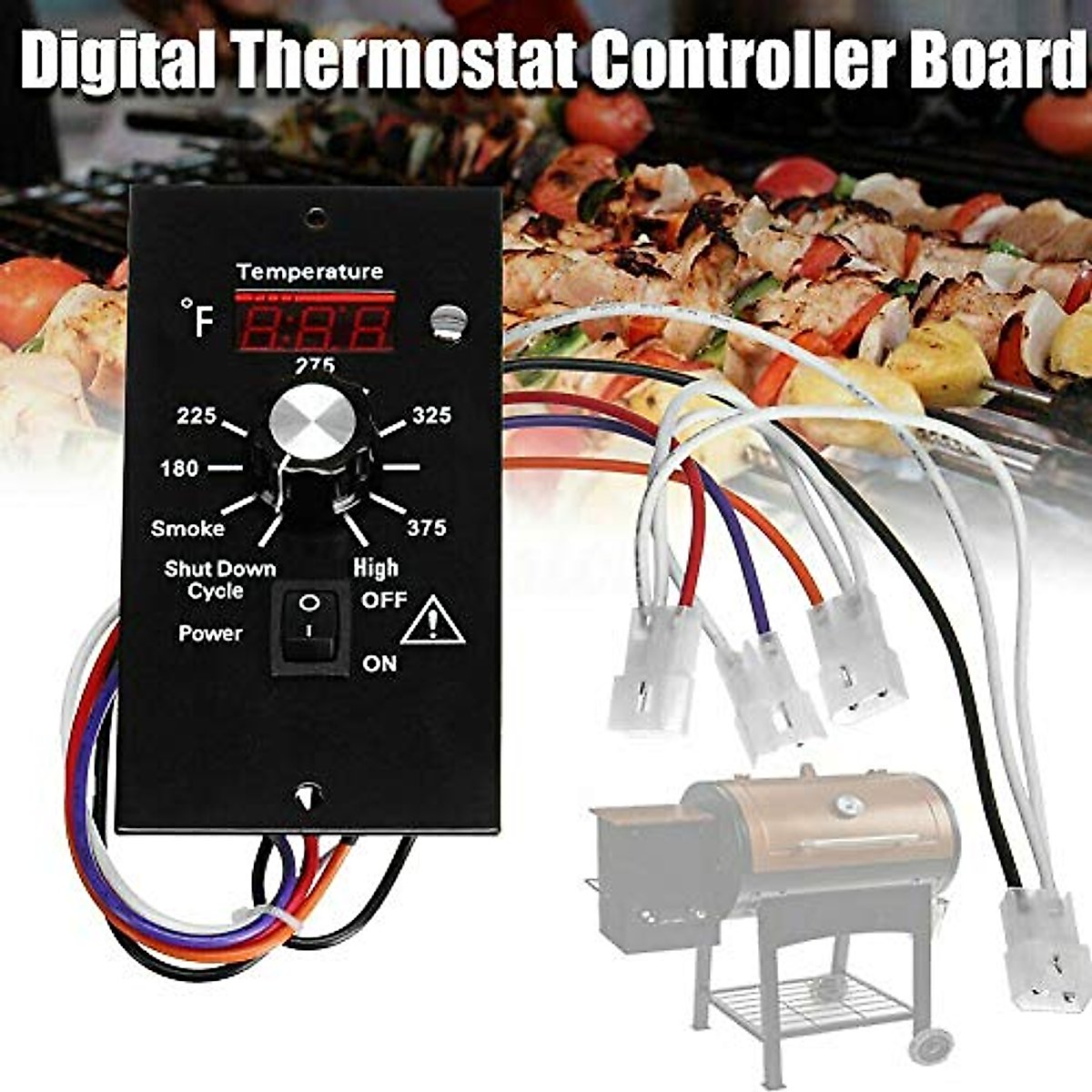 Digital Thermostat Controller, Replacement Thermostat Kit Parts Digital Pro Controller for All Traeger