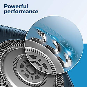 Philips Norelco Shaving Heads for Shaver Series 7000 and Angular-Shaped Series 5000, SH71/52