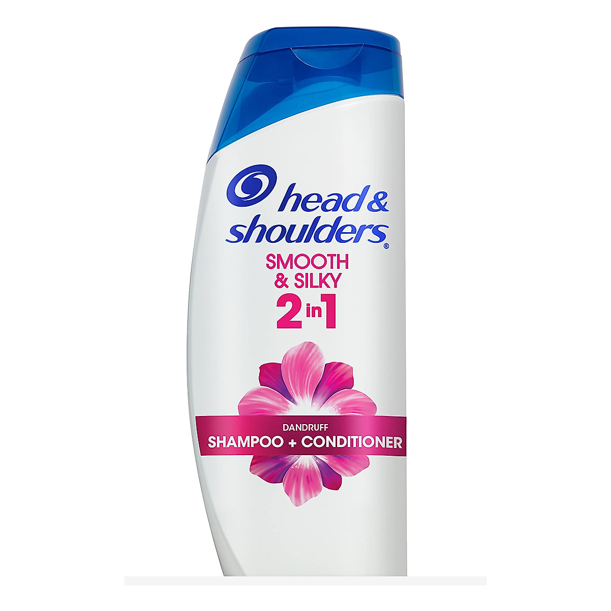Head & Shoulders Smooth & Silky Paraben Free 2in1 Dandruff Shampoo and Conditioner, 21.9 fl oz
