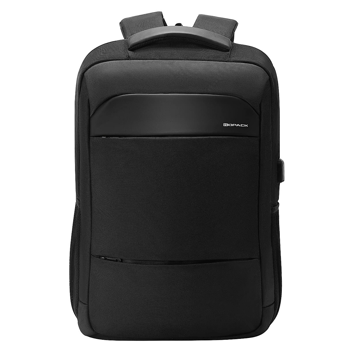 kopack Laptop Backpack,17 IN Waterproof Zipper Laptop Backpack for Men ,Business Computer Backpack With USB Port , Travel Backpack/College Backpack Black
