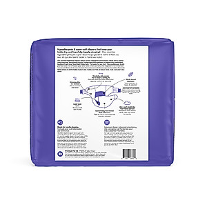 Hello Bello Nighttime Baby Diapers ‐ Size 5 - Ultra Absorbent & Hypoallergenic for Overnight Diapers for Extended Protection - 18 Diapers