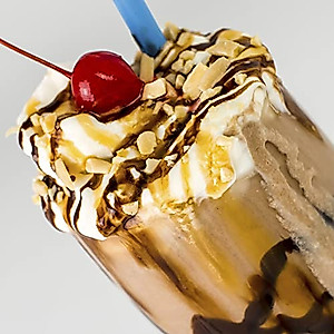 Nostalgia Two-Speed Electric Milkshake Maker and Drink Mixer, Includes 16-Ounce Stainless Steel Mixing Cup & Rod, Jade Green