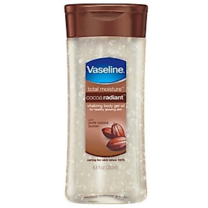 Vaseline Body Oil Vitalizing Gel Cocoa Butter 6.80 oz (Pack of 4)