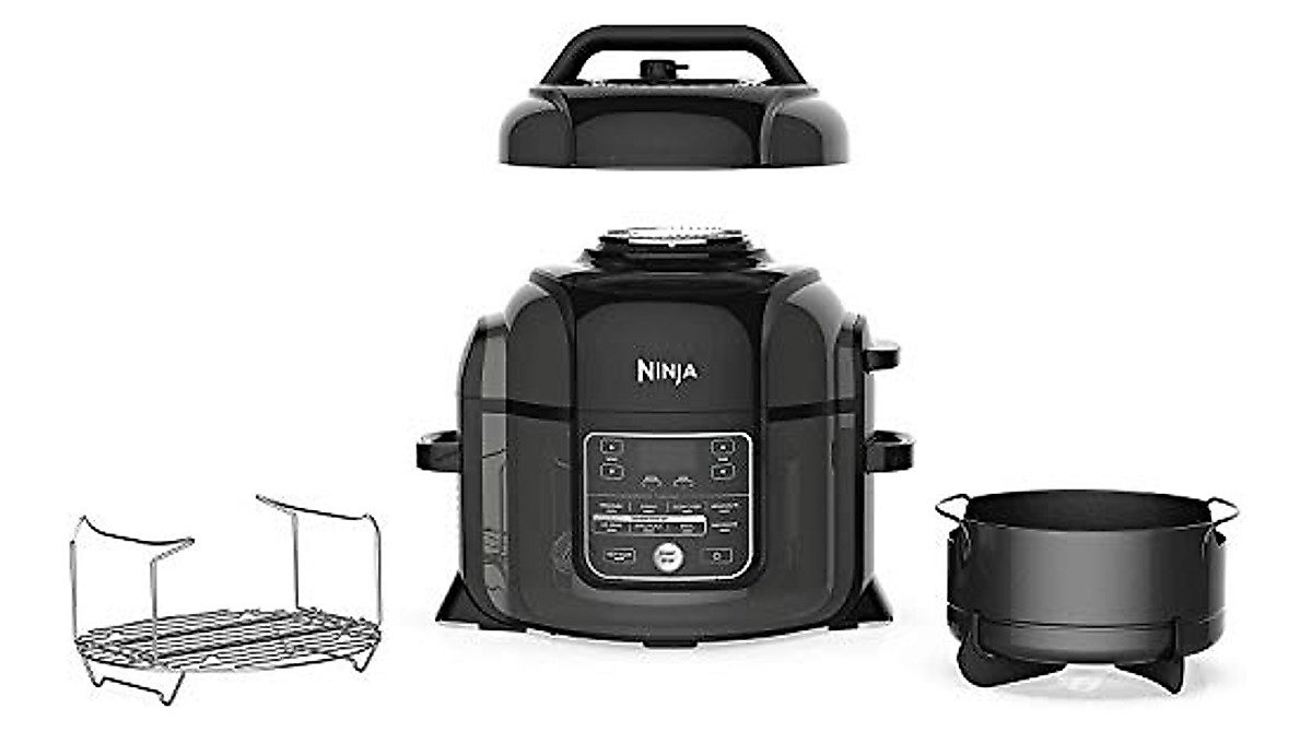 Ninja Foodi 9-in-1 Multi-Cooker with 6.5 Qt, Air Fryer & Pressure Cook