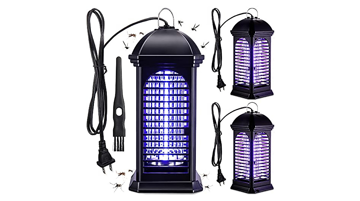 Electric Mosquito Zapper - 3-Piece Set for Indoor & Outdoor