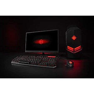 OMEN by HP Wired USB Gaming Reactor Mouse (Black/Red)