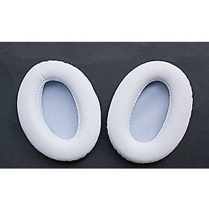 Ear Pad Earpads Leather Cushion Repair Parts for Philips TR55LX Headphones(earmuffes) Headset (White)