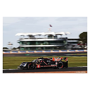 Scalextric Ginetta G60-LT-P1 DHL Silverstone 1:32 Slot Race Car C4264, Black & Orange